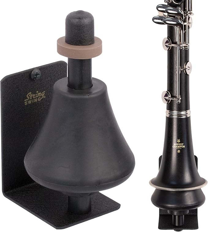 Amazon.com: String Swing HH13-FW Clarinet Holder for Flat Wall Mount ...