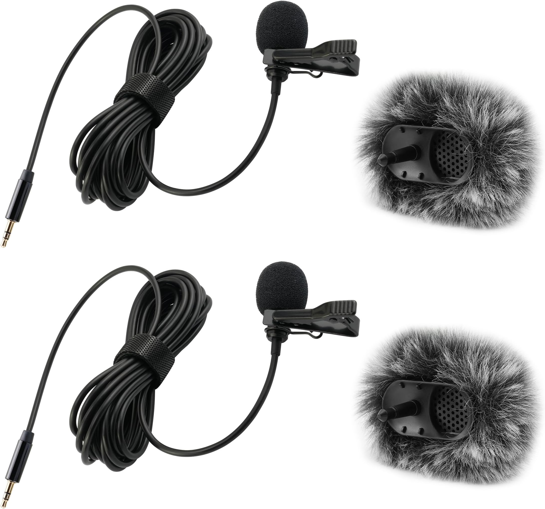 Amazon.com: JCMOYUTY Lavalier Mic for DJI Mic 2 Transmitter/OSMO Pocket ...