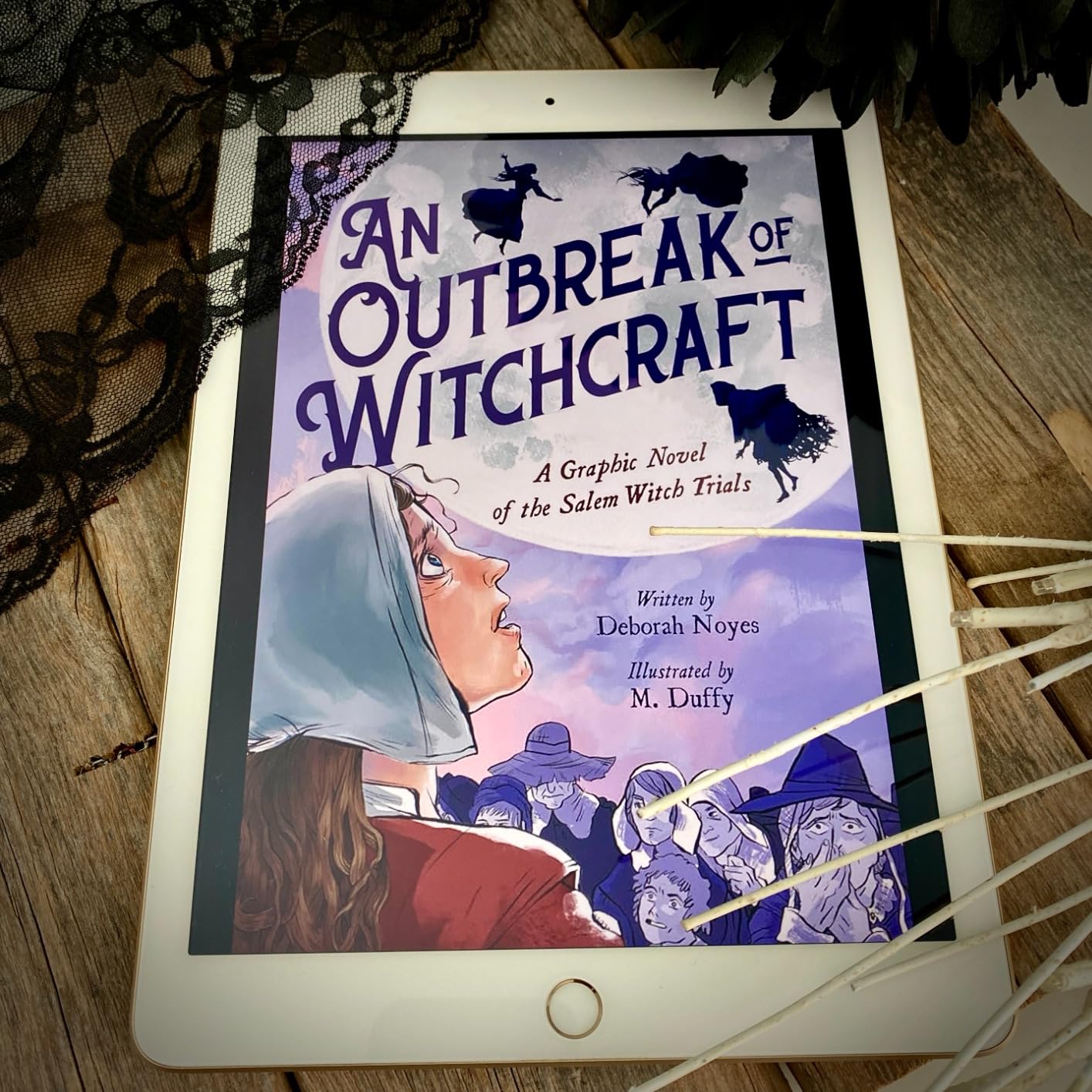 Amazon.com: An Outbreak of Witchcraft: A Graphic Novel of the Salem ...