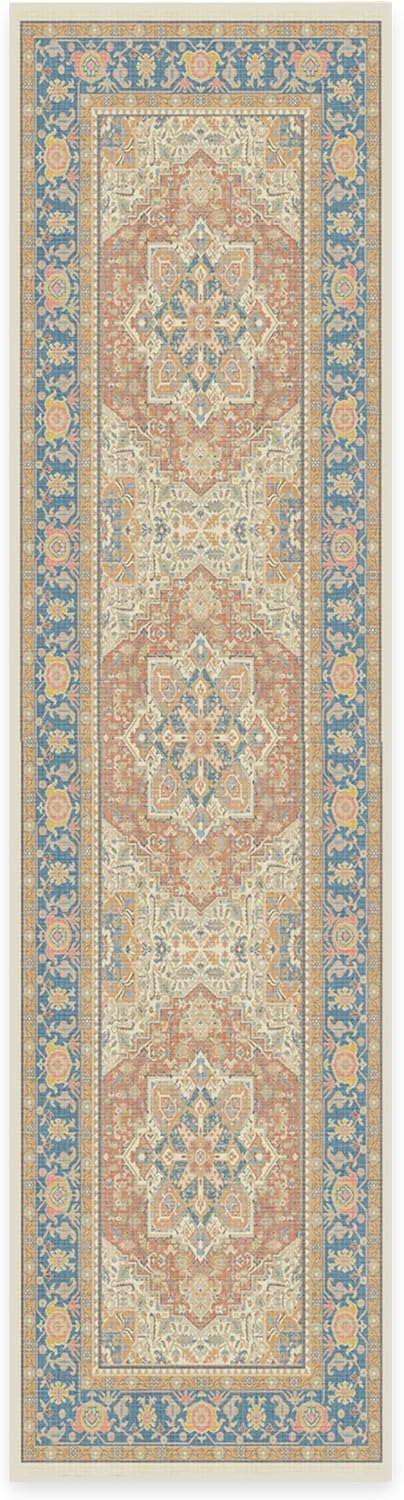 Amazon.com: RUGGABLE Farmhouse Outdoor Runner Rug 2x10, Washable ...