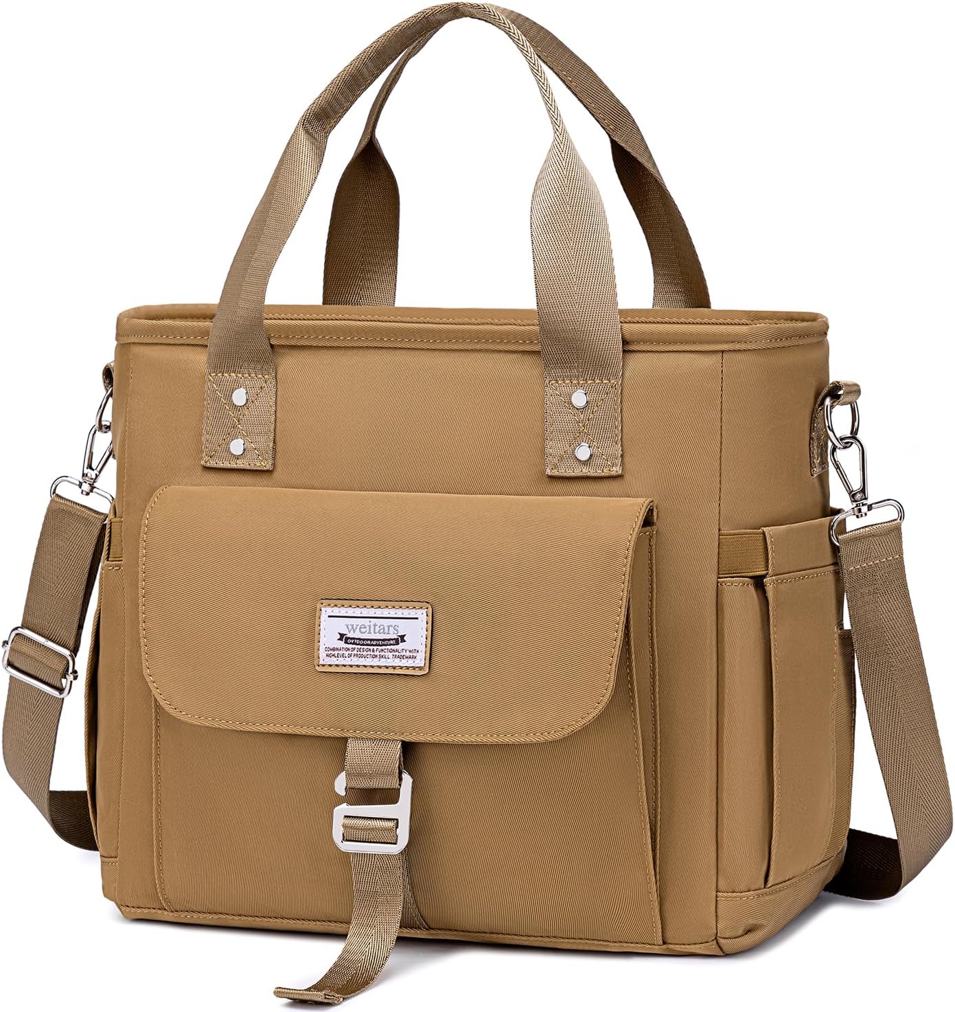 Fit+Fresh - Kate - Lonchera térmica con bolsa lateral y asas de ...