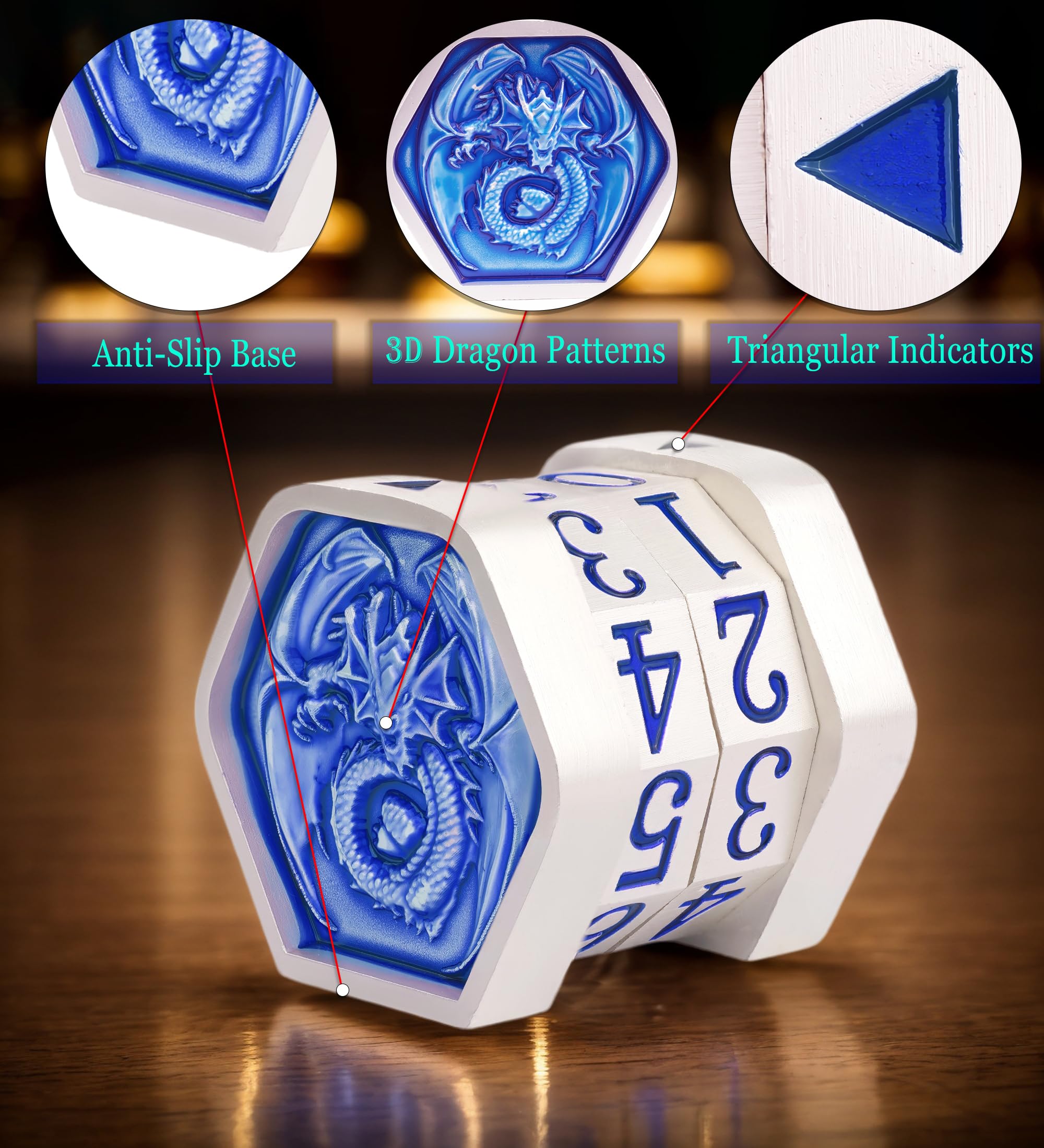 Mtg Life Counter Wheel ALOBGHDC Metal MTG Life Counter Magic Cards Life ...