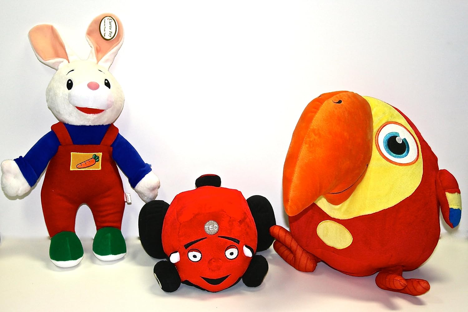 Baby First TV - Plush Set - Harry The Bunny, Tec The Tractor and ...