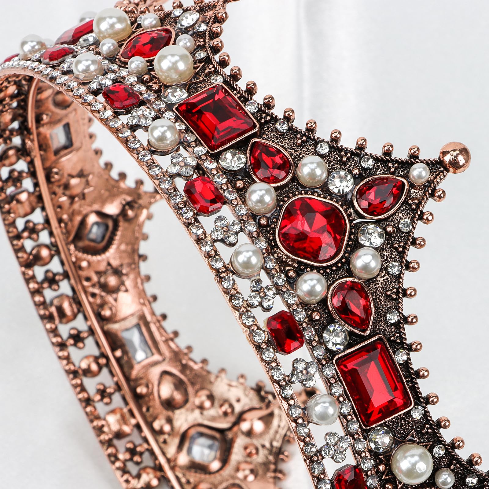 Snapklik.com : King Crown, King Crowns For Men Crystal Vintage Baroque ...