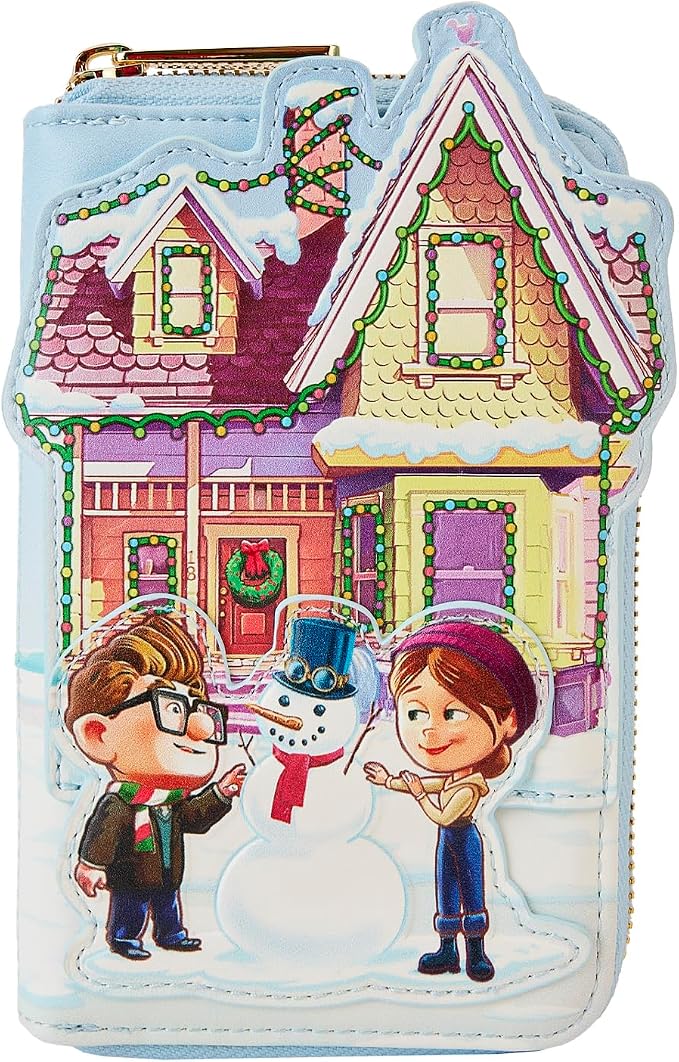 Amazon.com: Loungefly Disney Pixar Up House Christmas Lights Zip Around ...