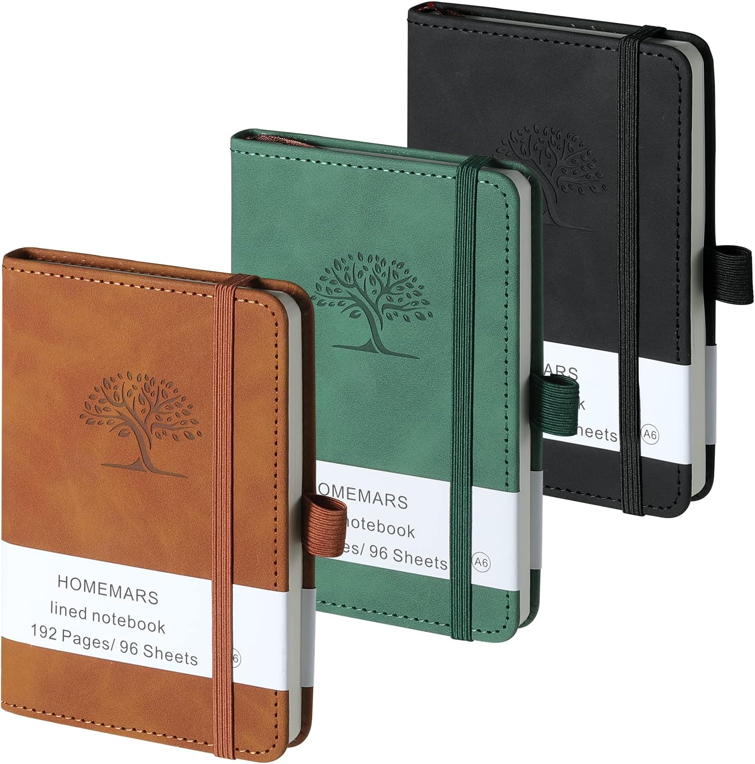 Amazon Basics Carnet de notes classique Ligné, Grand Format, Noir ...