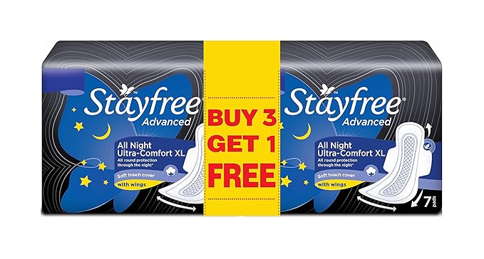 Buy Stayfree Advanced All Night - 7s Buy 3 Get 1 Free (28 pads) Online ...