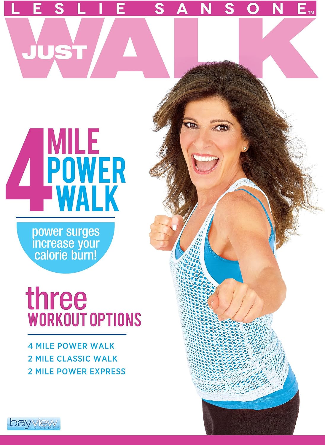 SANSONE,LESLIE - 4 MILE POWER WALK (1 DVD): Amazon.co.uk: DVD & Blu-ray
