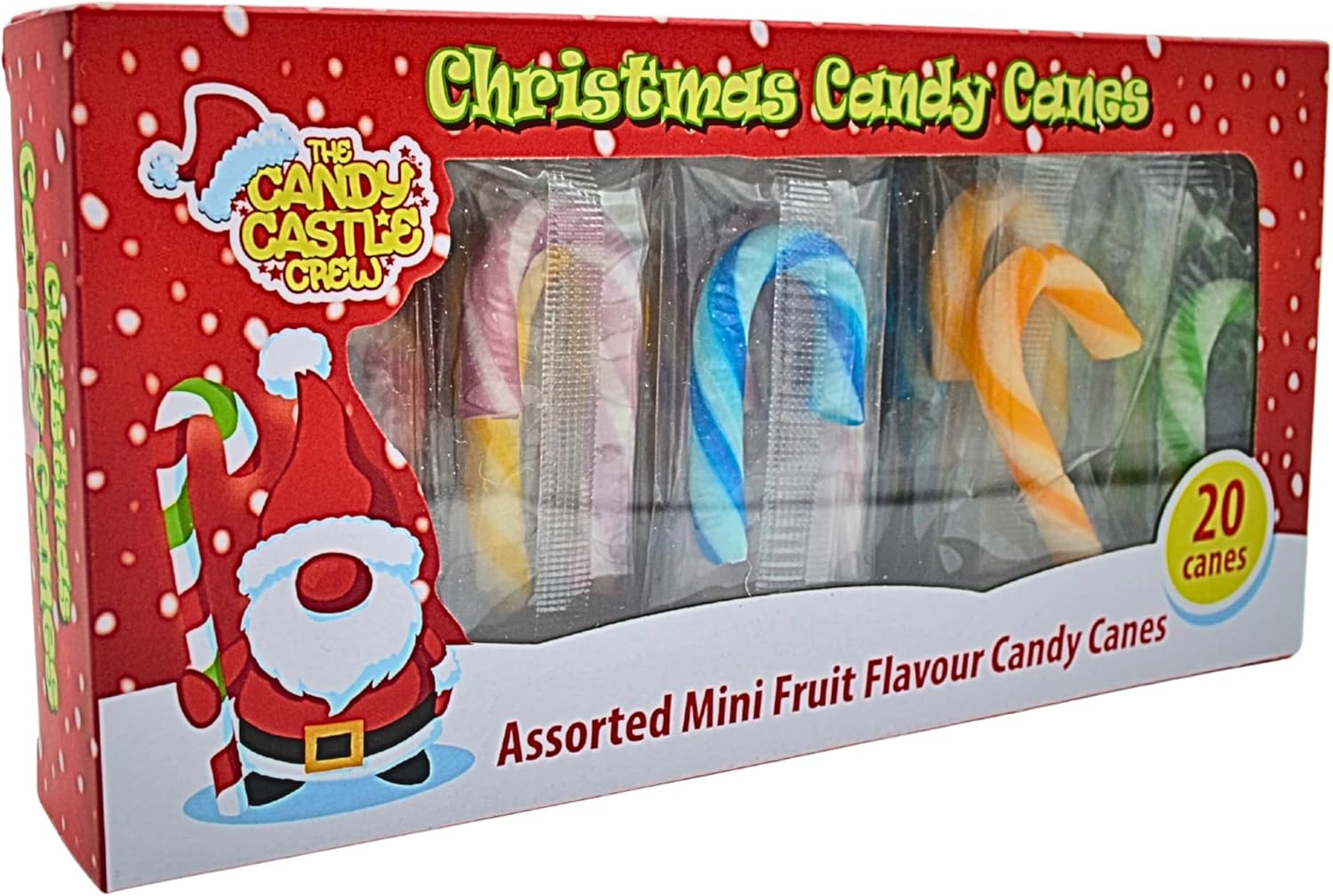 Candy Canes - 20 Individually Wrapped Candy Canes Sweets Fruit ...
