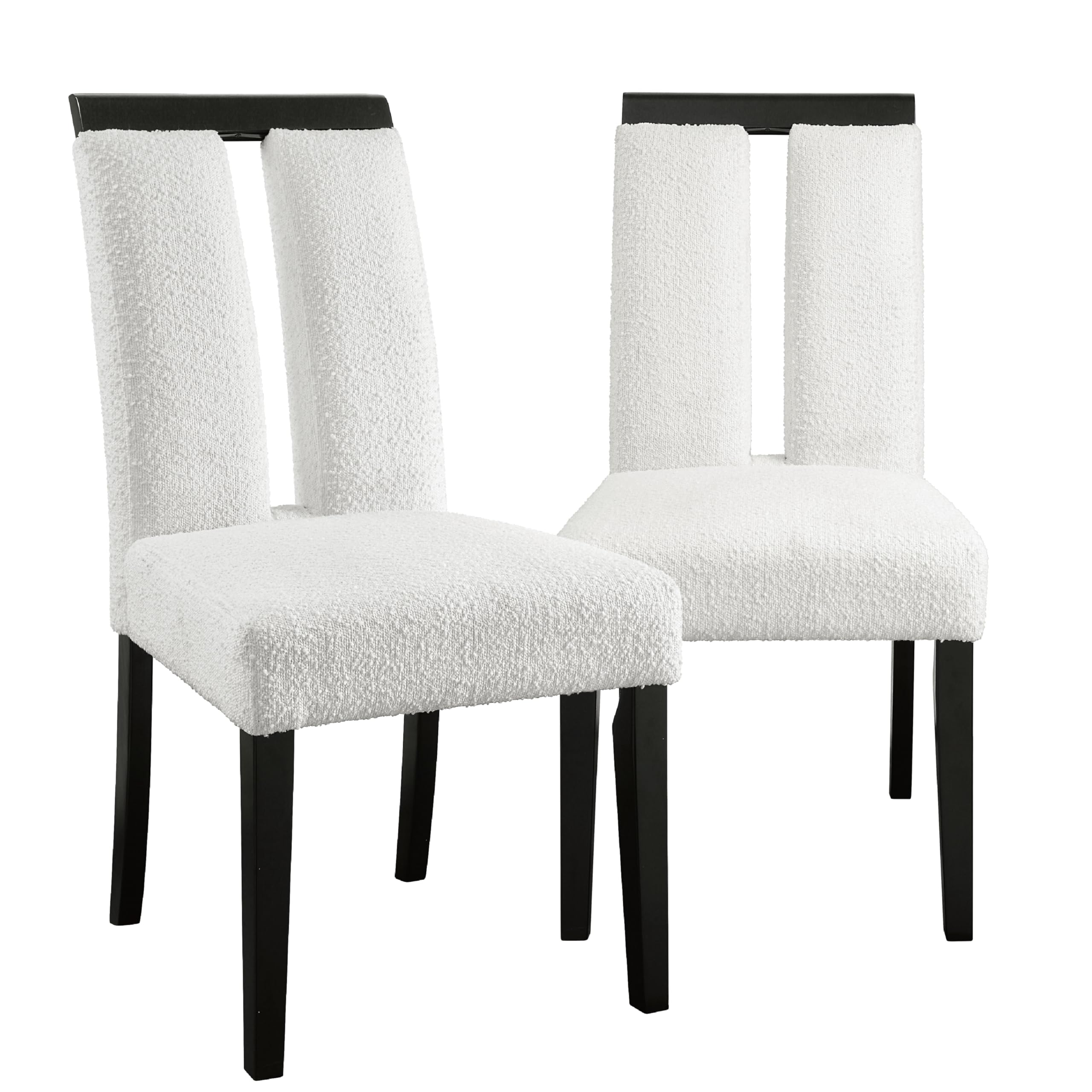 Amazon.com - Furniture of America Durant Modern Kitchen and Dining Room Chairs Set of 2, with ...