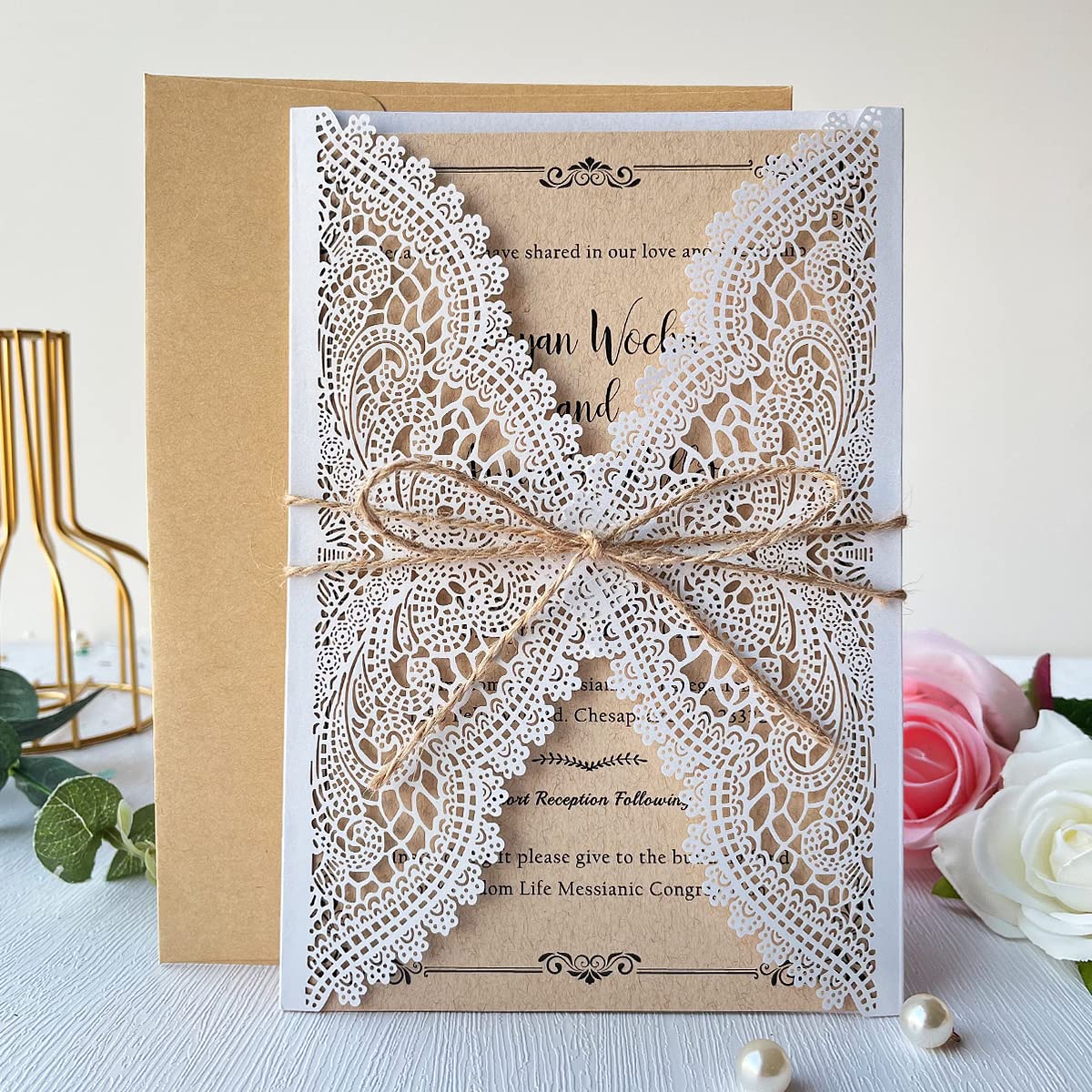 Rope Wedding Invitation