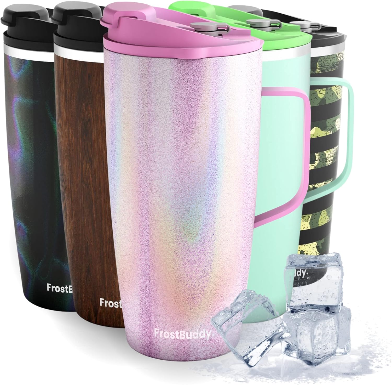 Amazon.com: Frostbuddy | Joe Buddy Insulated Mug Travel Coffee Mug with ...