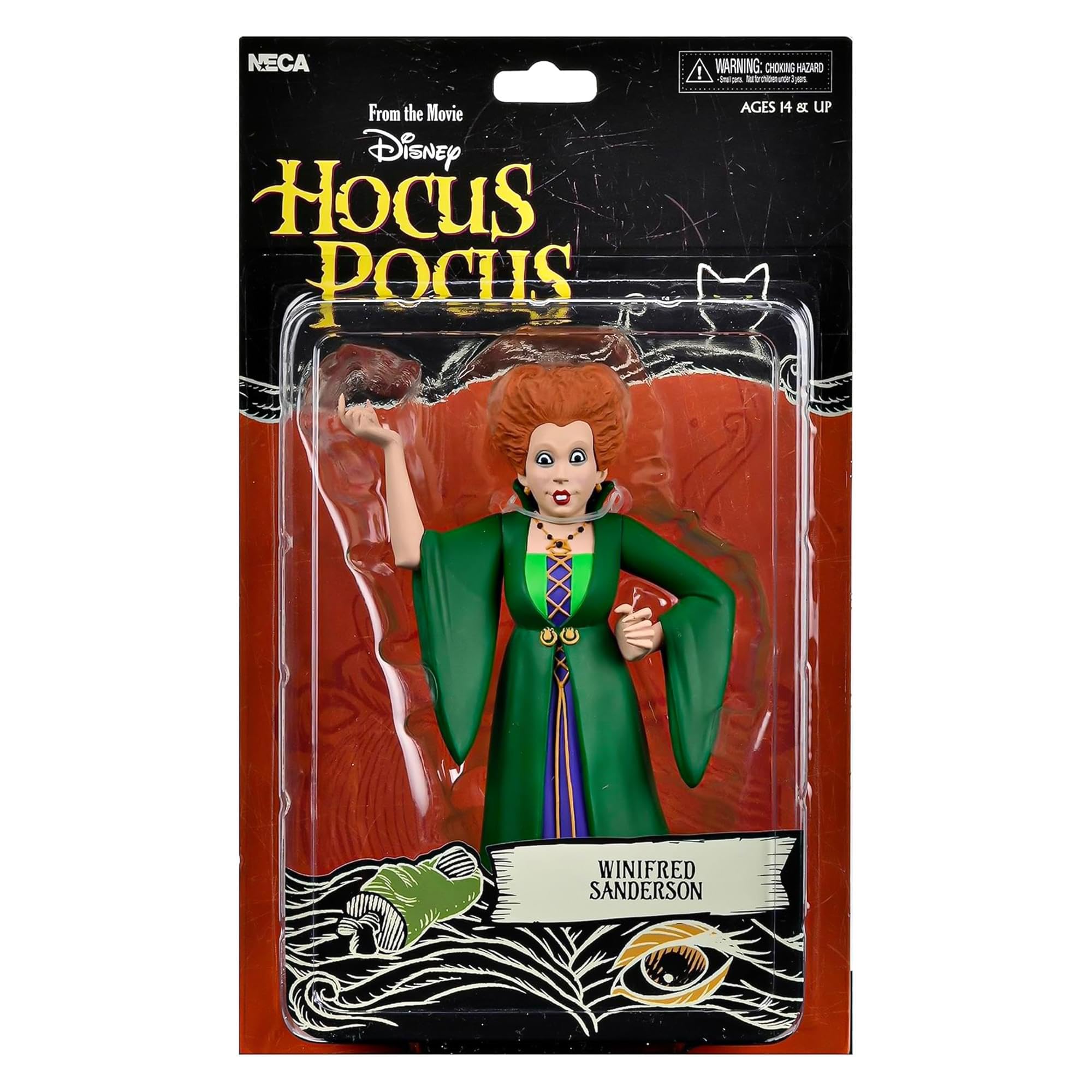 Snapklik.com : Hocus Pocus: Toony Terror Winifred Sanderson 6" Action ...