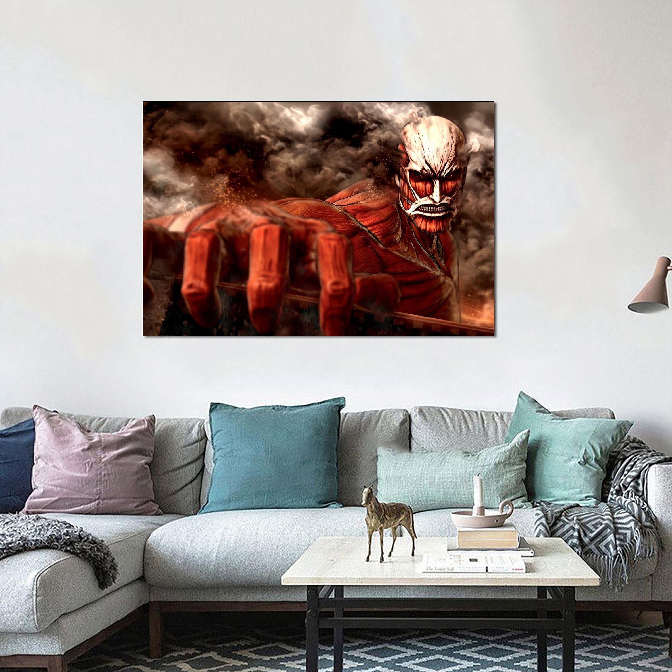 Attack On Titan Colossal Titan Wall