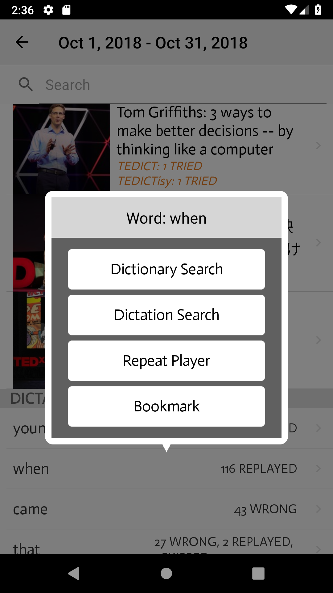 TEDICT - Learn English with TED:Amazon.com:Appstore for Android