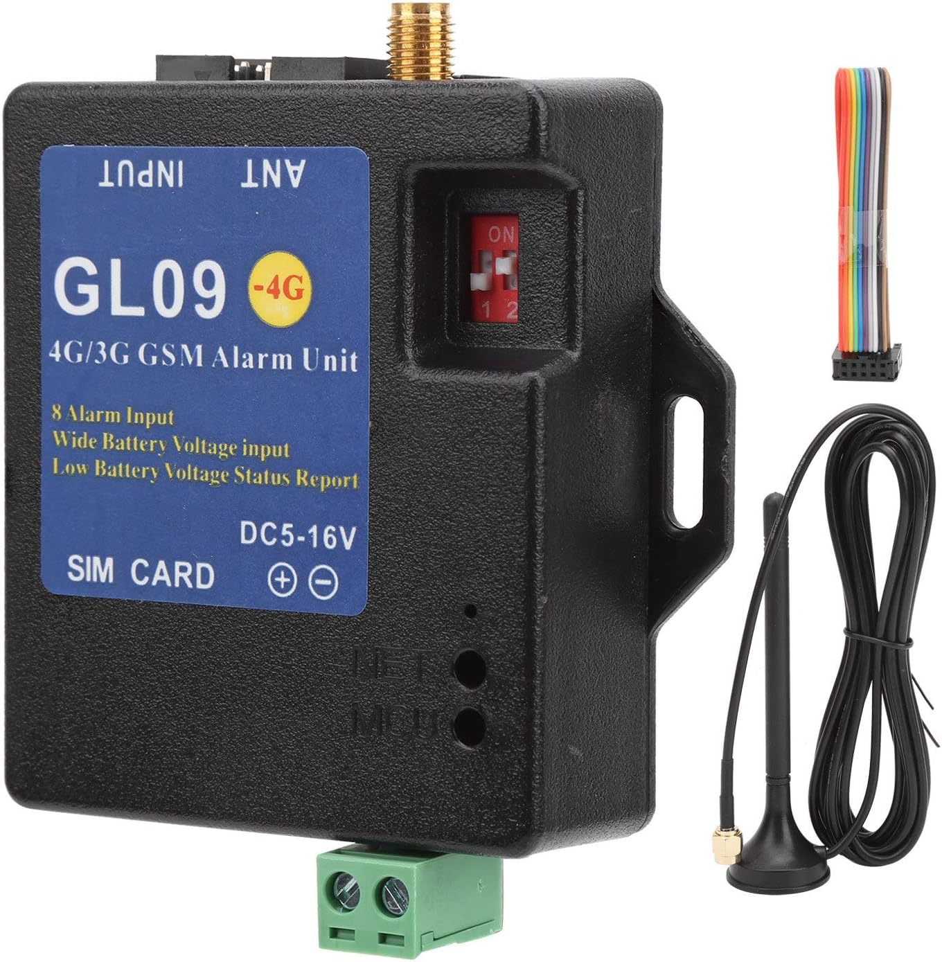 Amazon.com : Sonew GSM Alarm System, Mini 8 CH Home Security SMS SIM ...