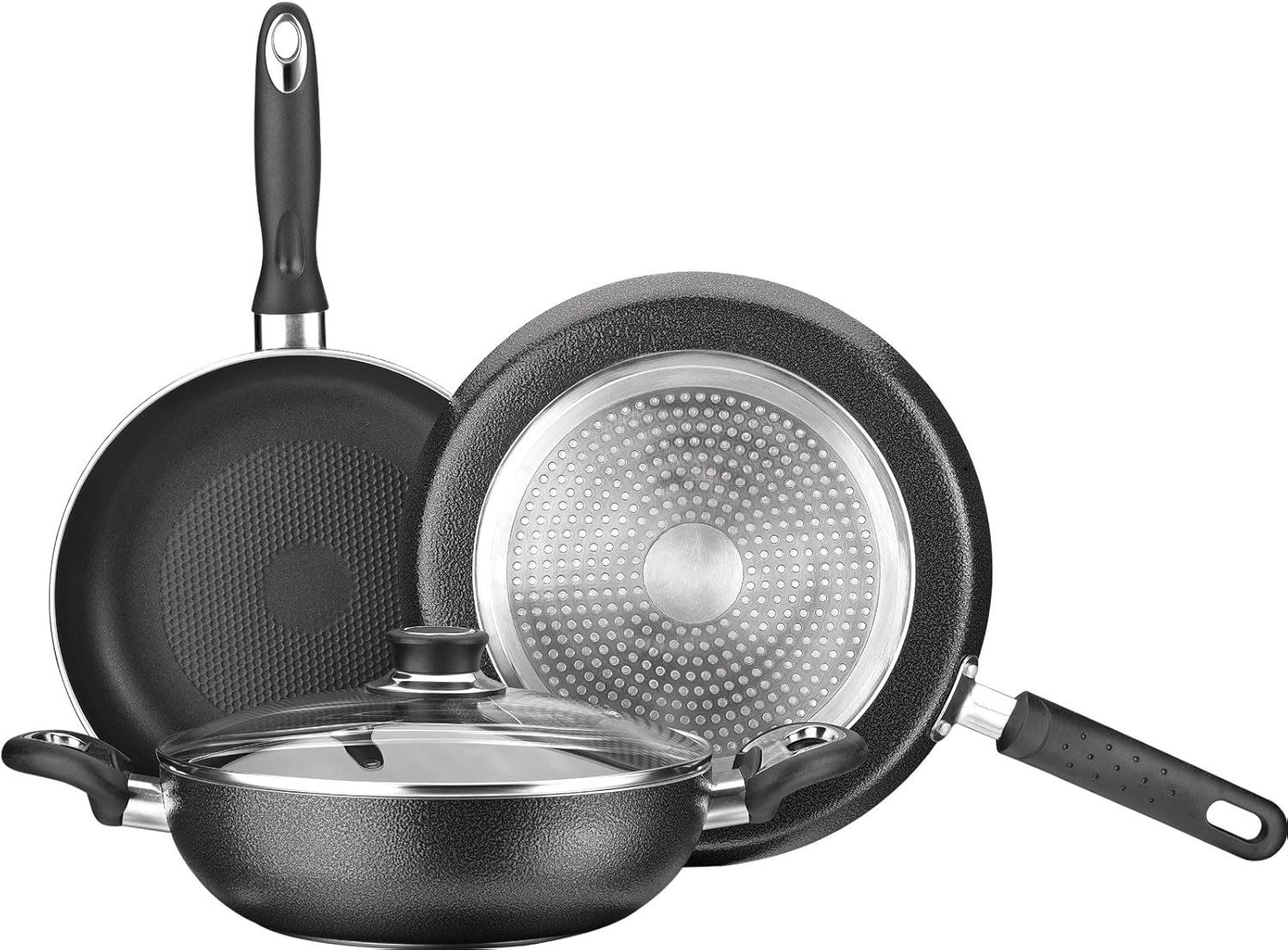 Buy Premier Induction Bottom NS Cookware 4 Pcs Set Online at Low Prices ...