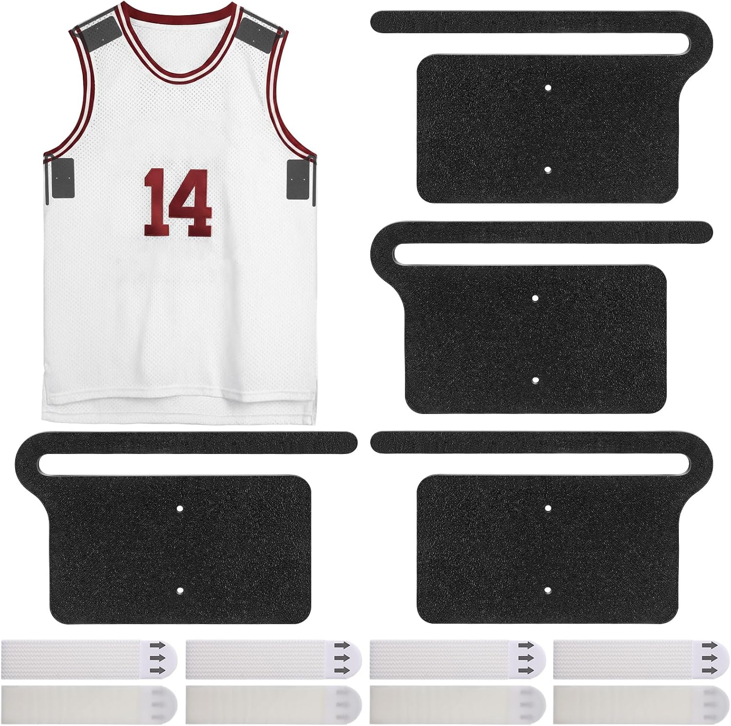 Amazon.com : ElectricWise Strong Adhesive Invisible Jersey Hanger for ...