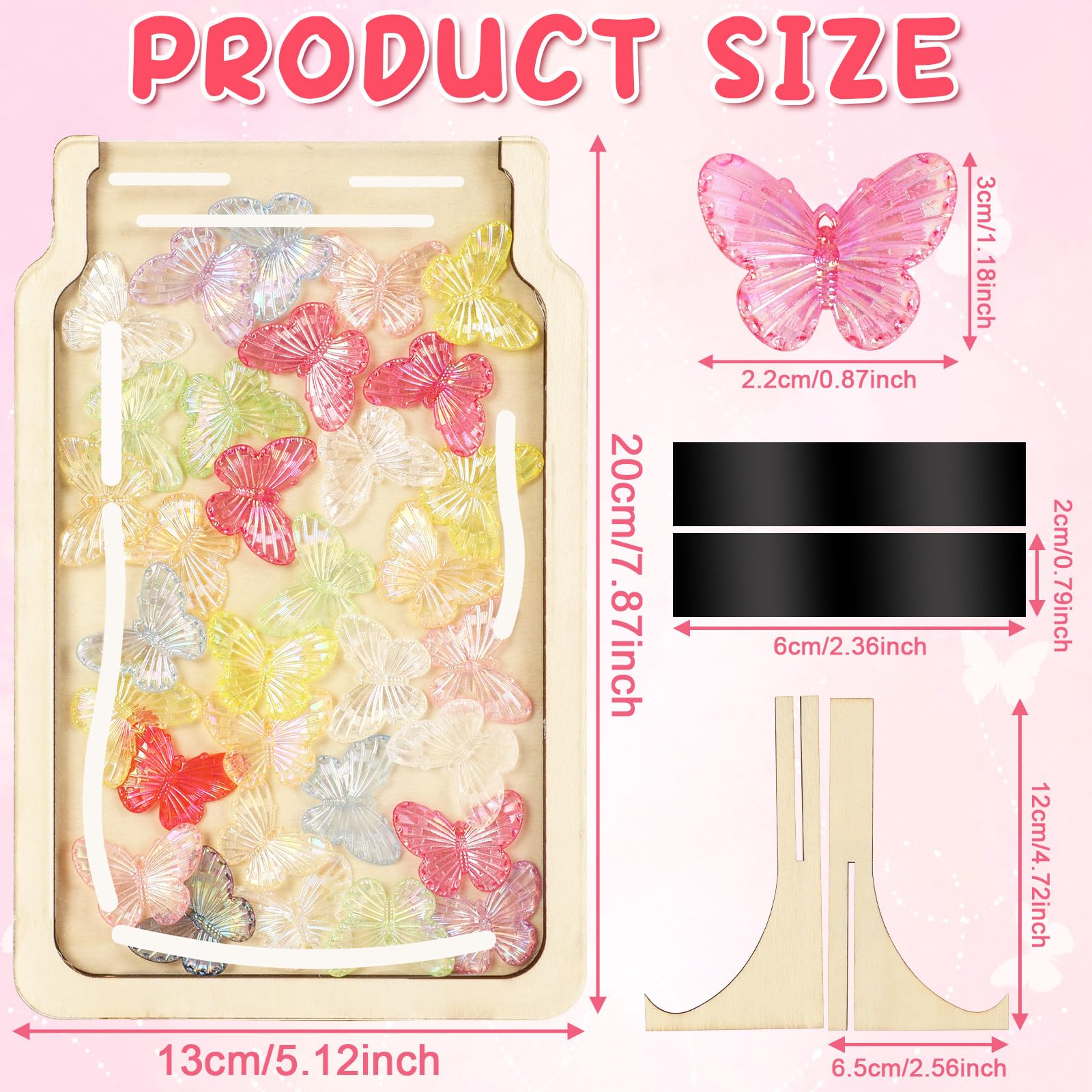 Snapklik.com : Butterfly Reward Jar For Kids, Classroom Reward Jar ...