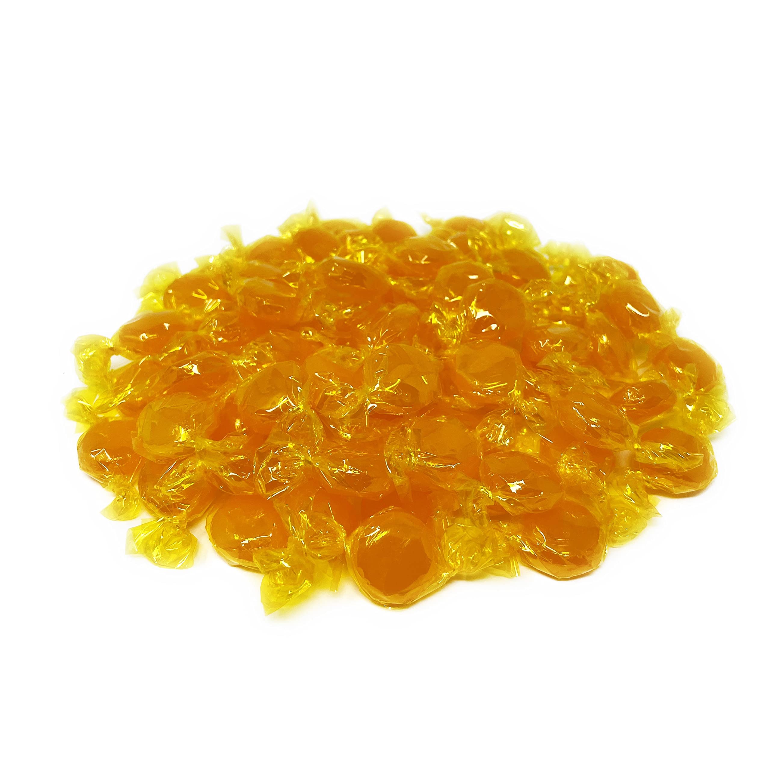Amazon.com : Butterscotch Hard Candy Disks - 1 lbs - Butter Scotch ...
