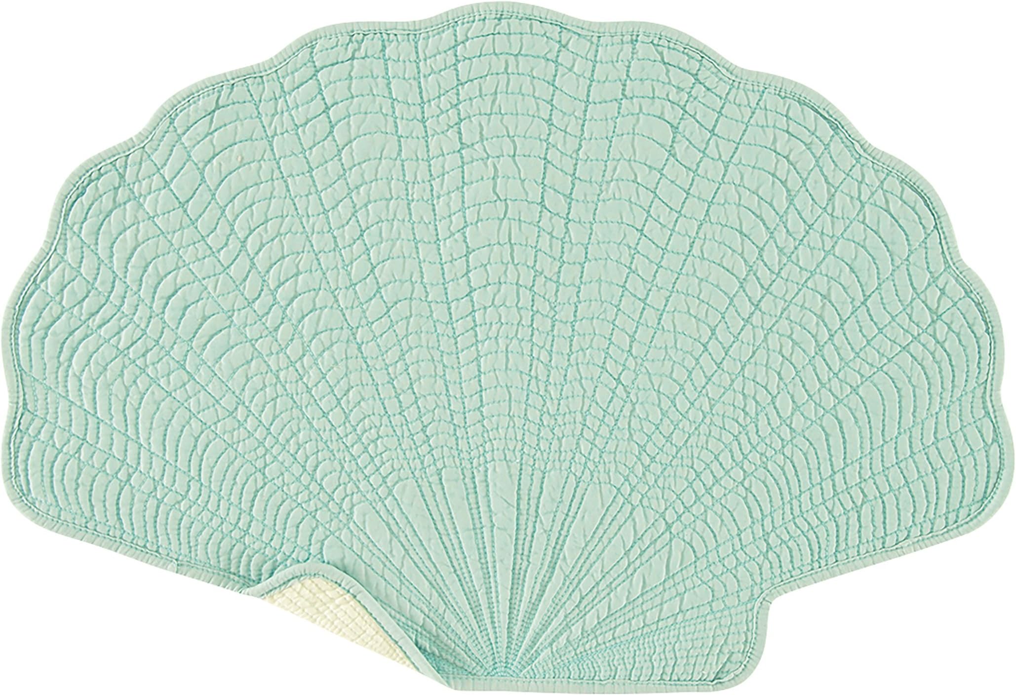 Amazon.com: C&F Home Shell 14'' X 20'' Aqua Coastal Nautical Sailing ...