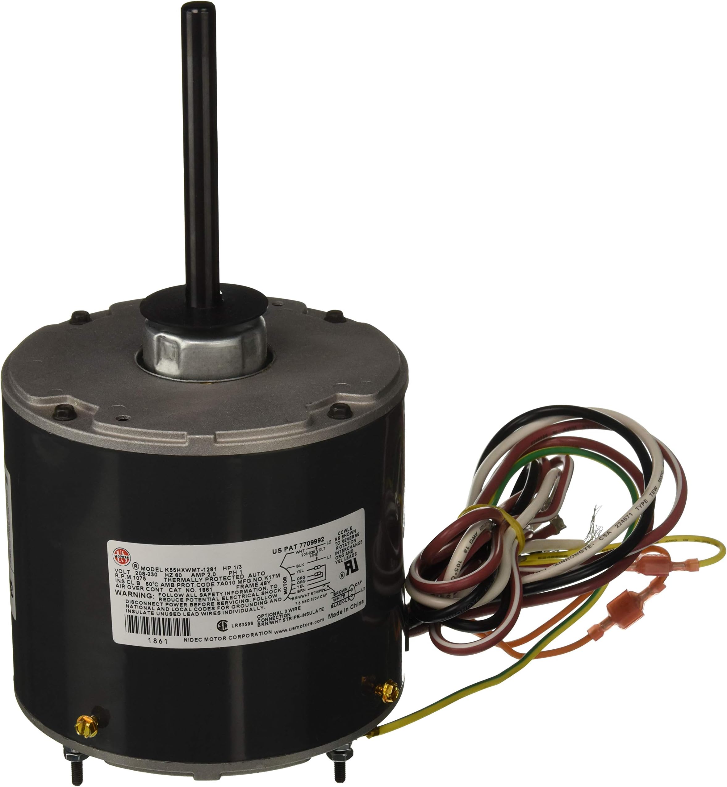 Rheem 1861 1/3 hp Condenser Motor - Room Air Conditioners - Amazon.com