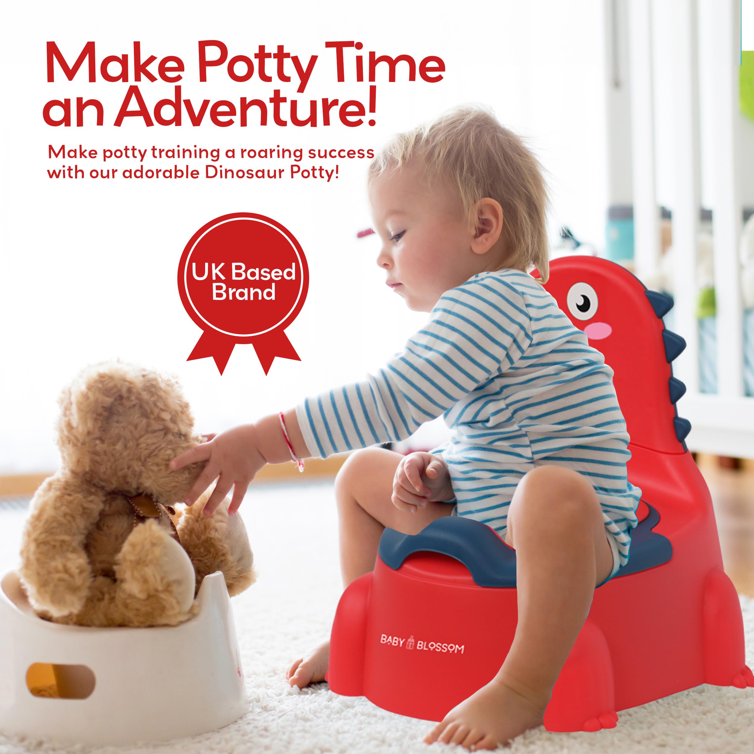 Training Potty Ybomd Under $20 Baby Potty Toilet Cartoon Dinosaur ...