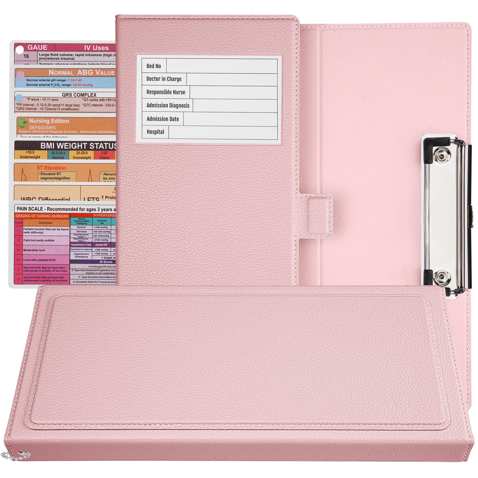 Amazon.com : SCNK Nursing Clipboard Foldable-Trifold Foldable Clipboard ...