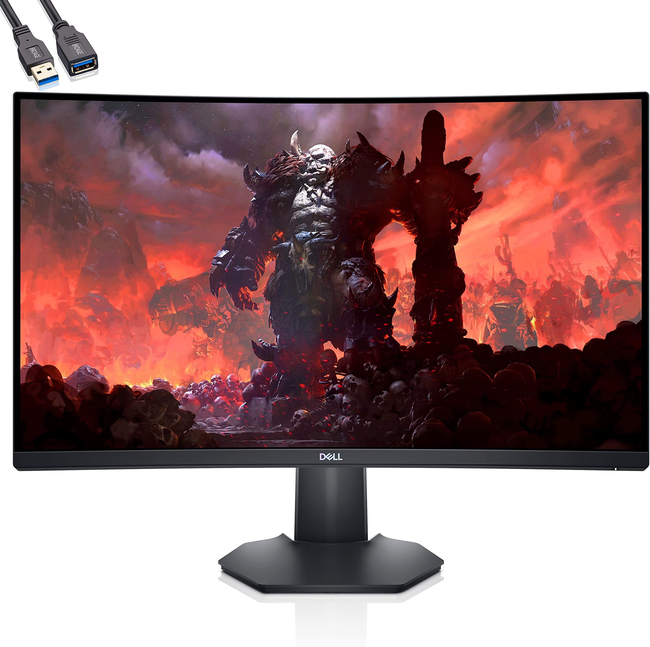 Amazon.com: Dell S2722DGM 27" Curved Widescreen WQHD 1440p (2560 x 1440 ...