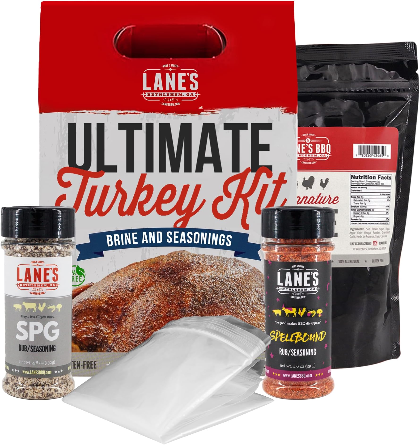 Amazon.com : Aromasong Turkey Brine - 100% Natural - 1 LB - For Wet ...