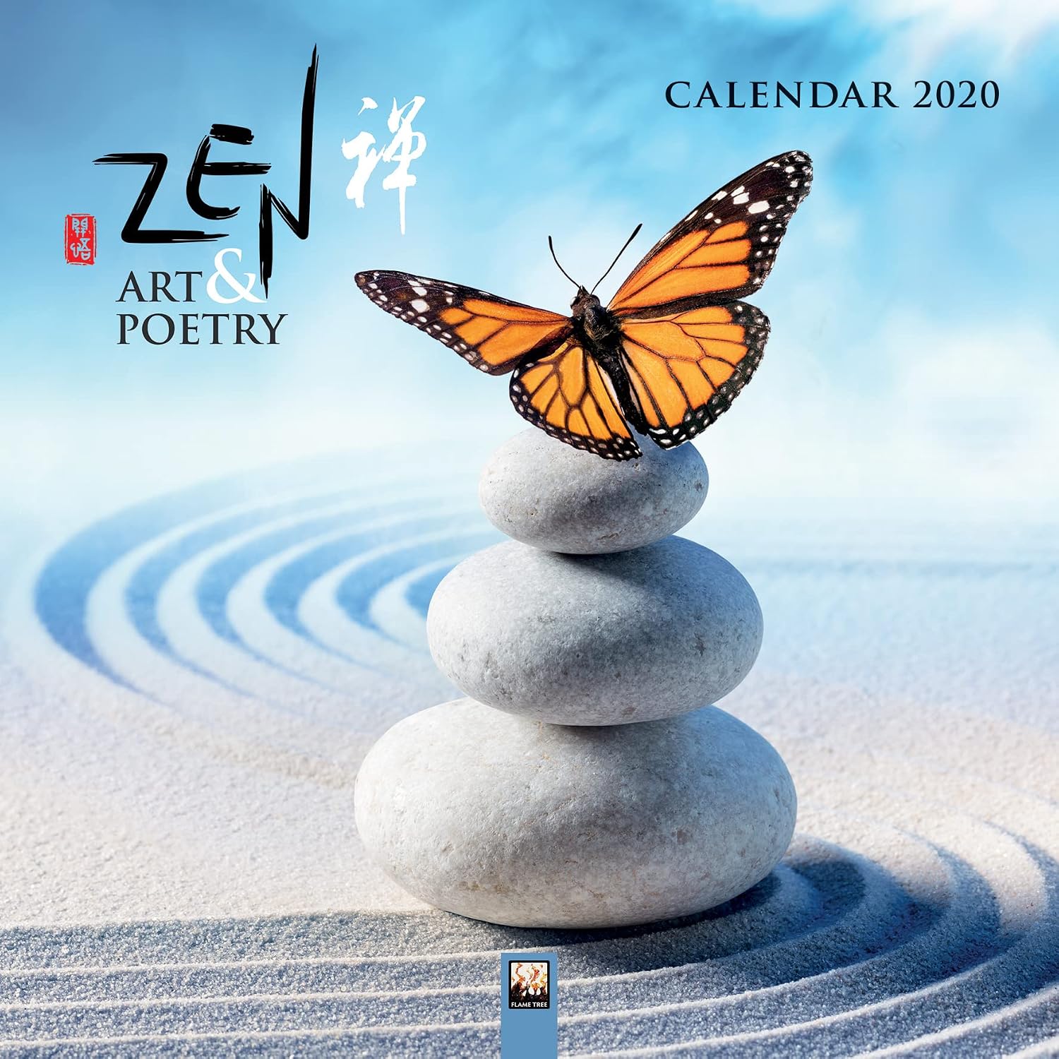 Zen Art & Poetry Wall Calendar 2020 (Art Calendar): Flame Tree Studio ...