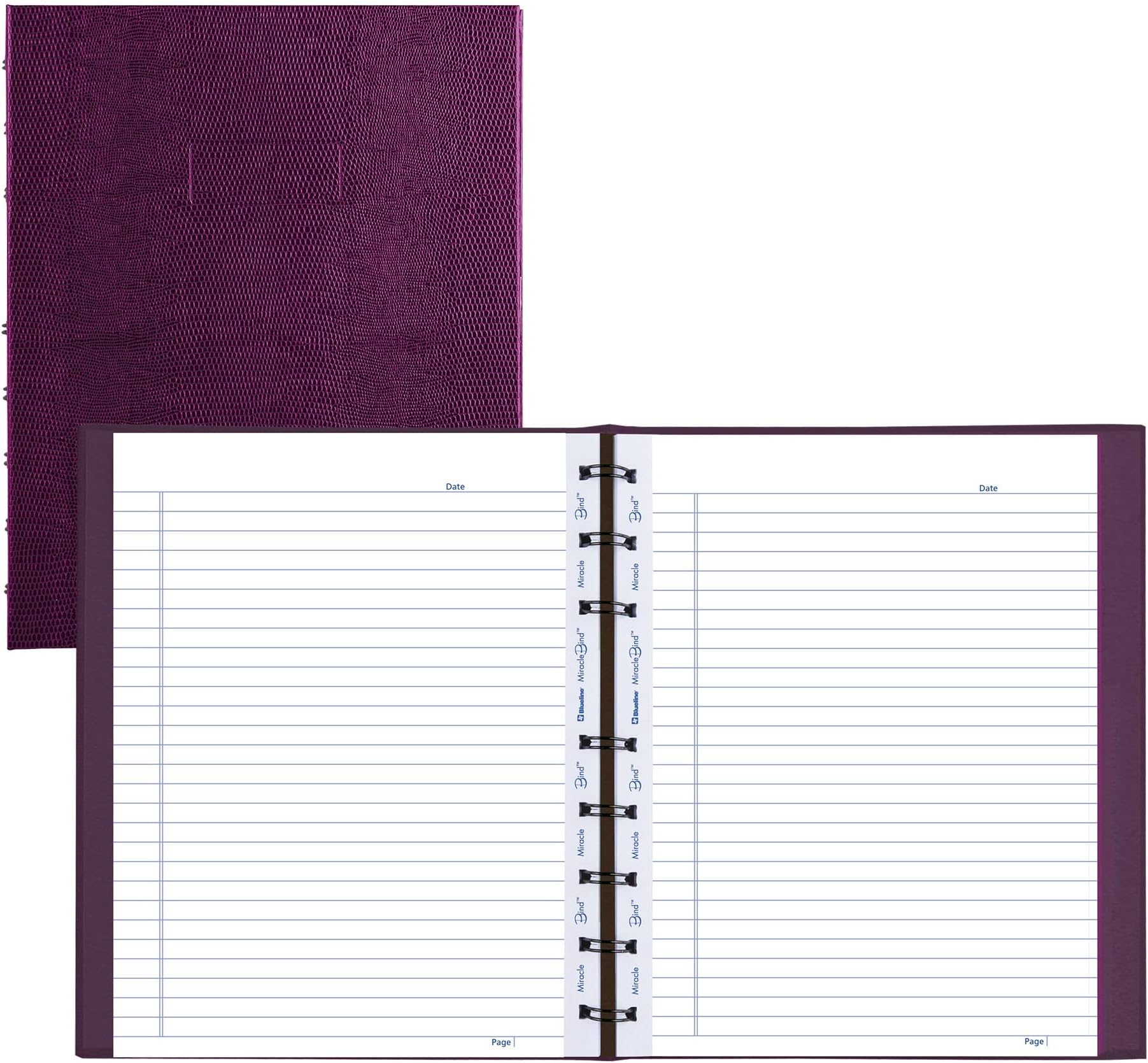 Amazon.com : Blueline MiracleBind™ Notebook, Refillable, Lizard-Like ...