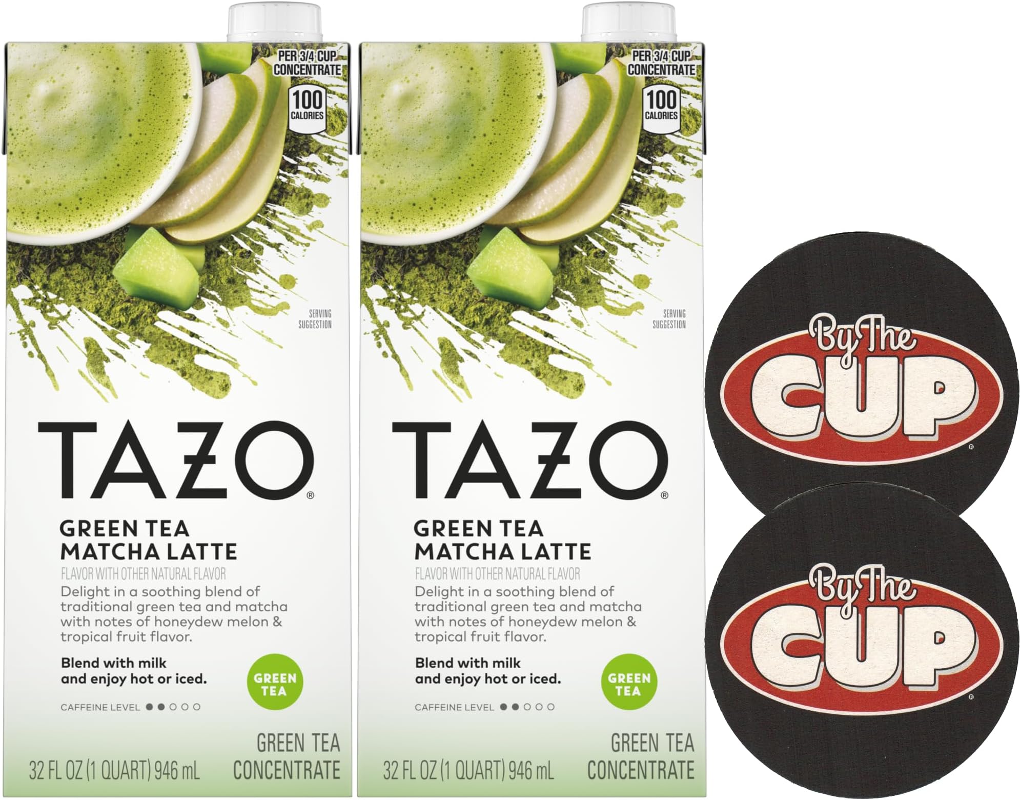 Amazon.com: TAZO Green Tea Matcha Latte, Green Tea Concentrate, Easy-to ...