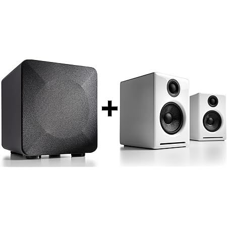 Amazon.com: Audioengine A2+ Plus White Wireless Bluetooth Speakers and ...