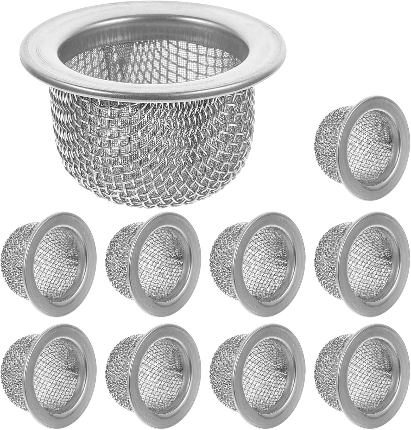 Amazon.com: ABOOFAN Stainless Steel Screen Filters, 10pcs Mesh ...
