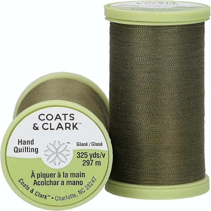 Amazon.com: Coats Thread & Zippers Dual Duty Plus Hand Quilting Thread ...
