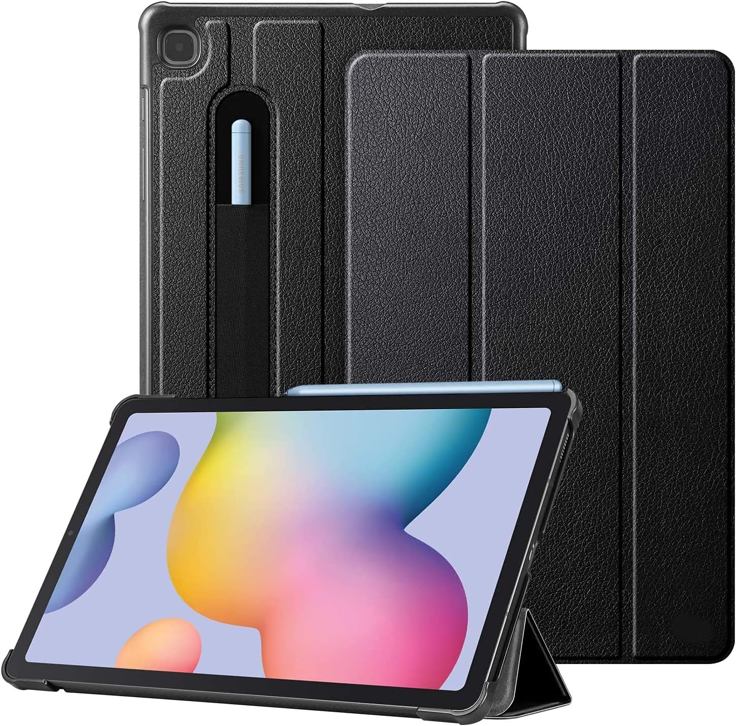 ProElite Smart Trifold Flip case Cover for Samsung Galaxy Tab S6 Lite 10.4 Inch 2024 SM-P610 ...