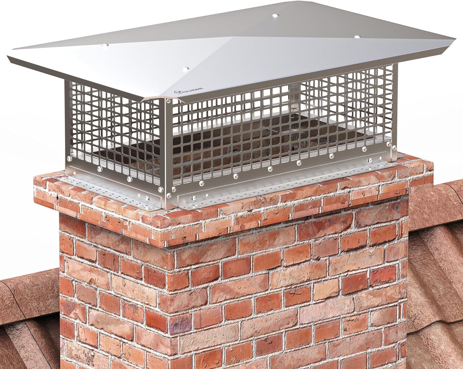 Amazon.com: YITAHOME Chimney Cap, 13" x 24" Chimney Cover for Outside ...
