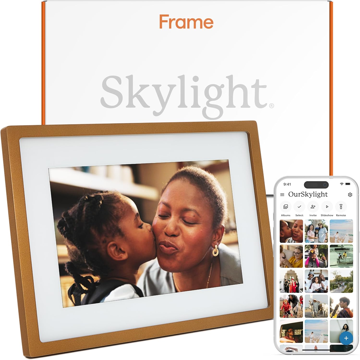 Amazon.com : Skylight Digital Picture Frame - WiFi Enabled with Load ...