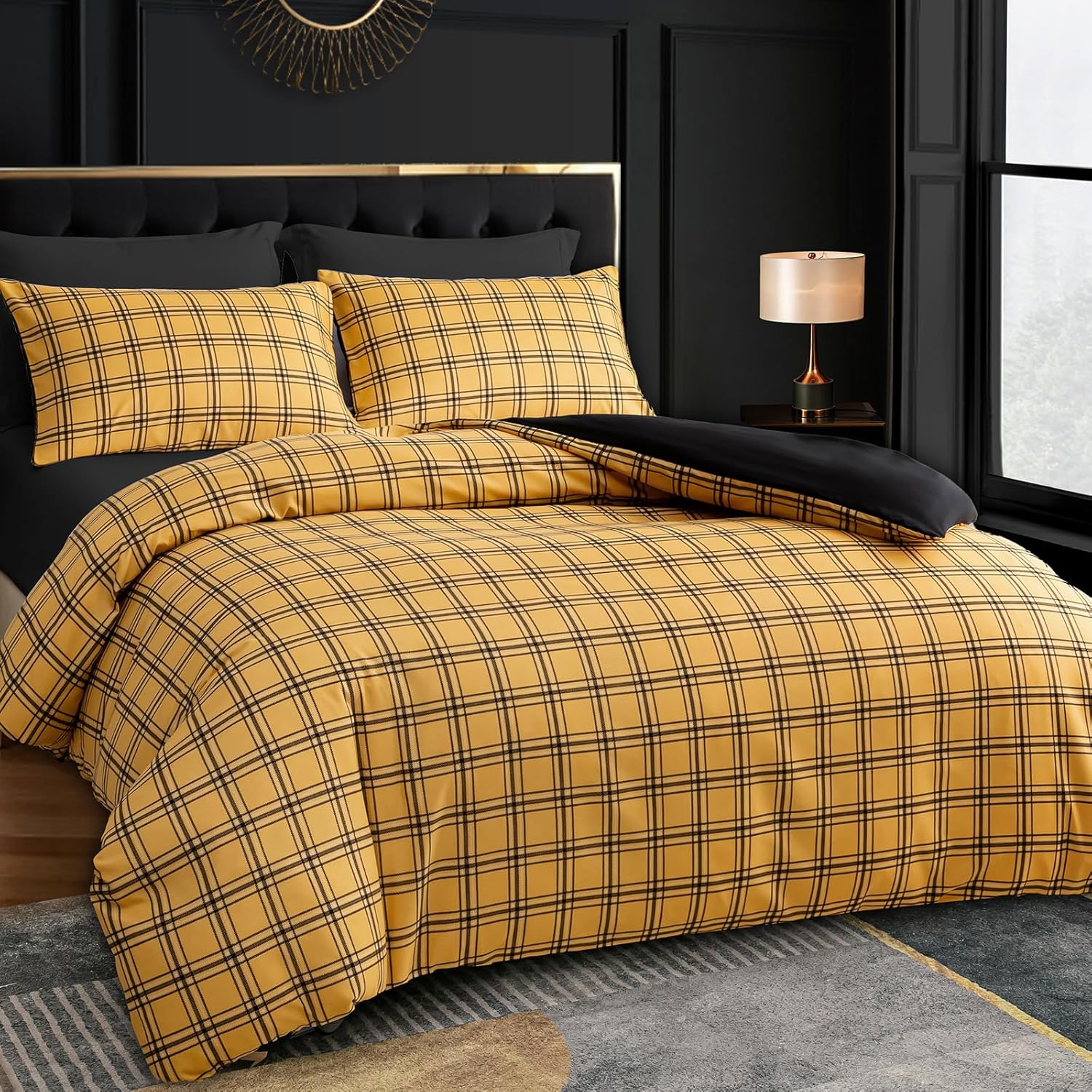 Grace King Size Duvet Cover Sets - Premium Microfiber Reversible ...