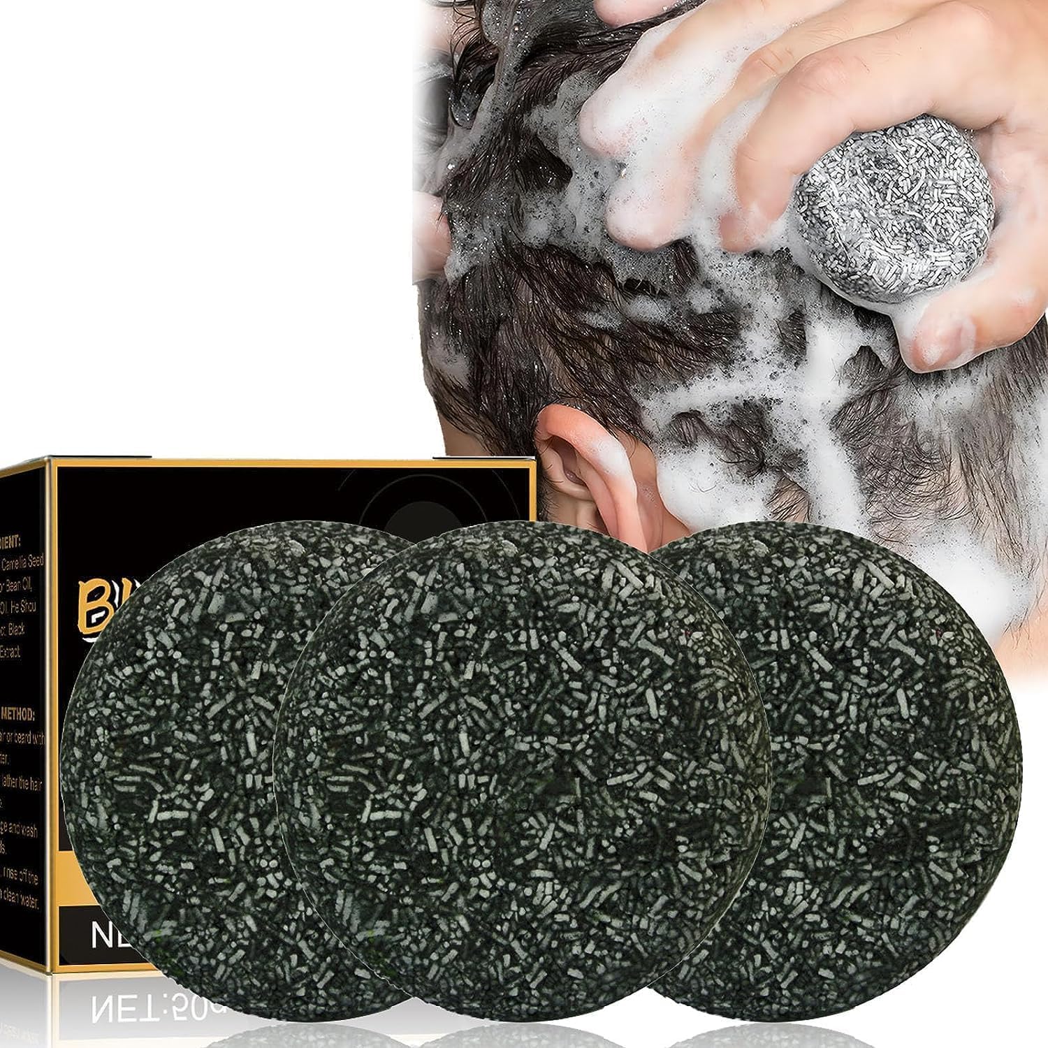 Amazon.com : FIONEL 3PCS Gray Hair Reverse Bar,Mane Gray Reverse Bar ...