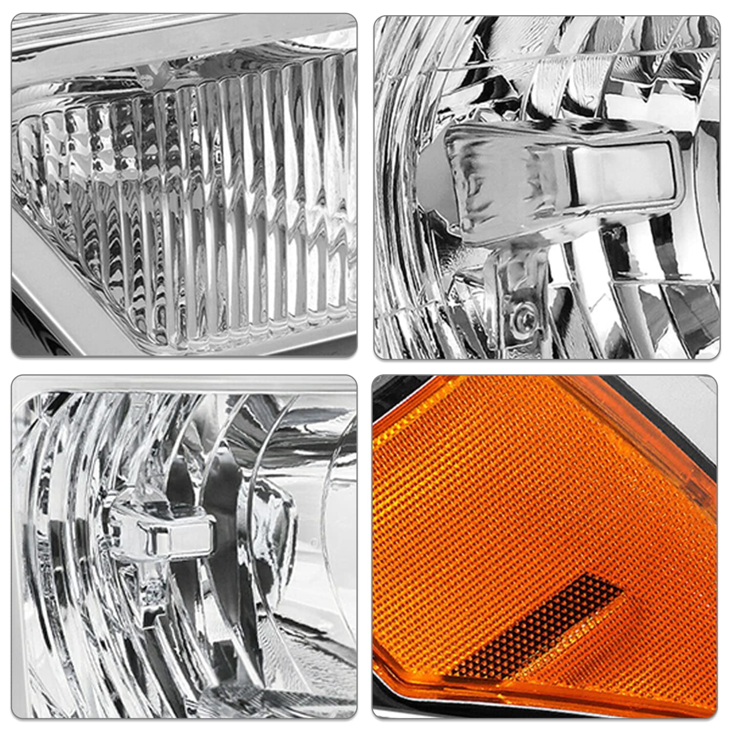 Snapklik.com : SOCKIR Headlight Assembly Replacement Compatible