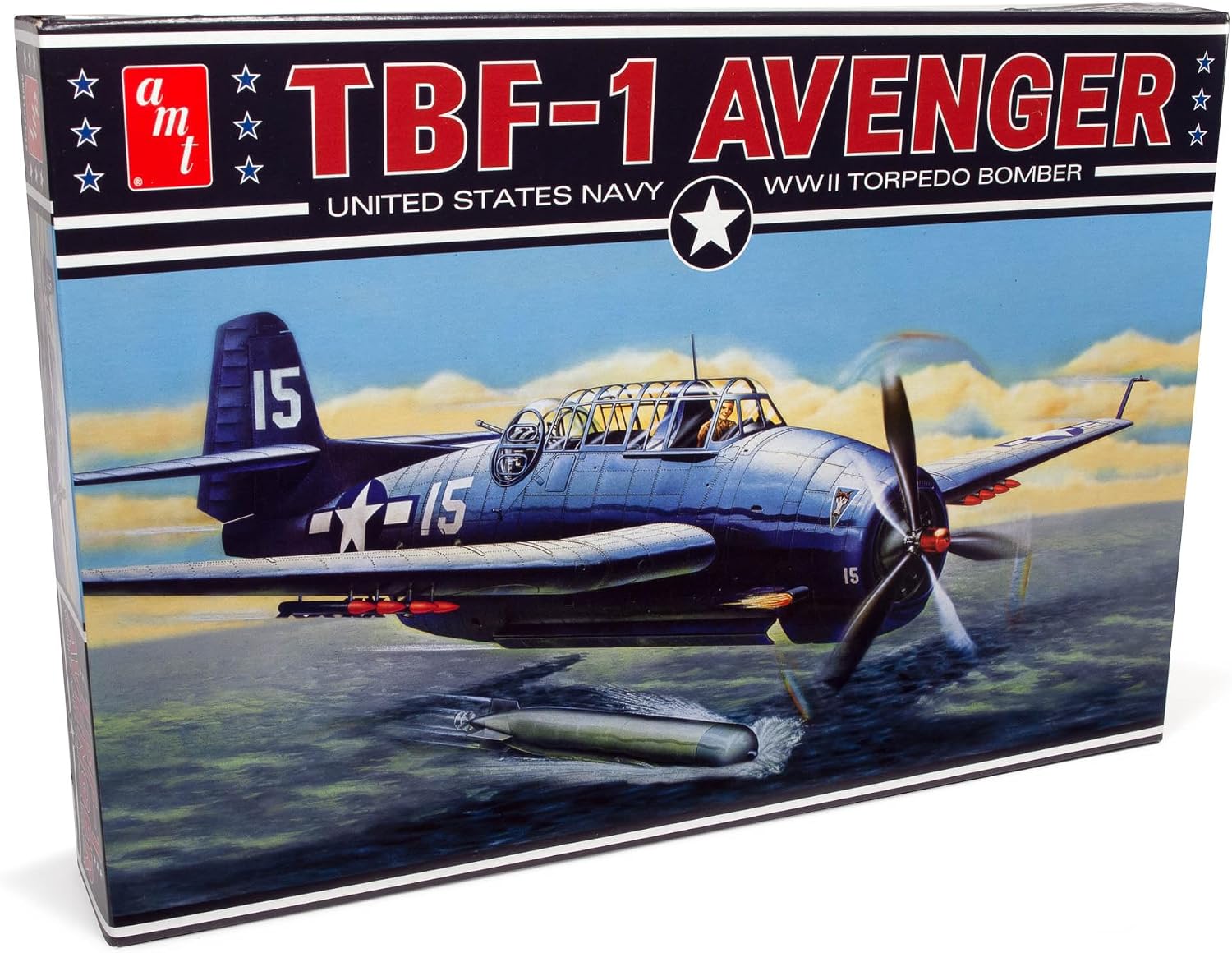 AMT TBF Avenger 1:48 Scale Model Kit : Amazon.co.uk: Toys & Games