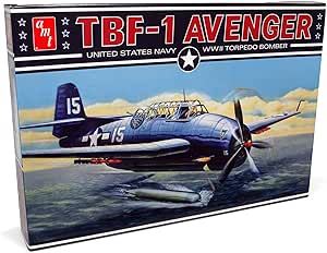 Amazon.com: AMT TBF Avenger 1:48 Scale Model Kit : Arts, Crafts & Sewing