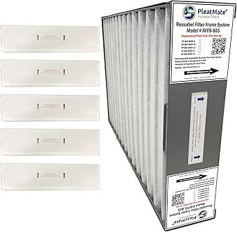 16x25x4 - FC100A1029 Reusable Furnace Filter Frame (15 15/16 x 24 7/8 x ...