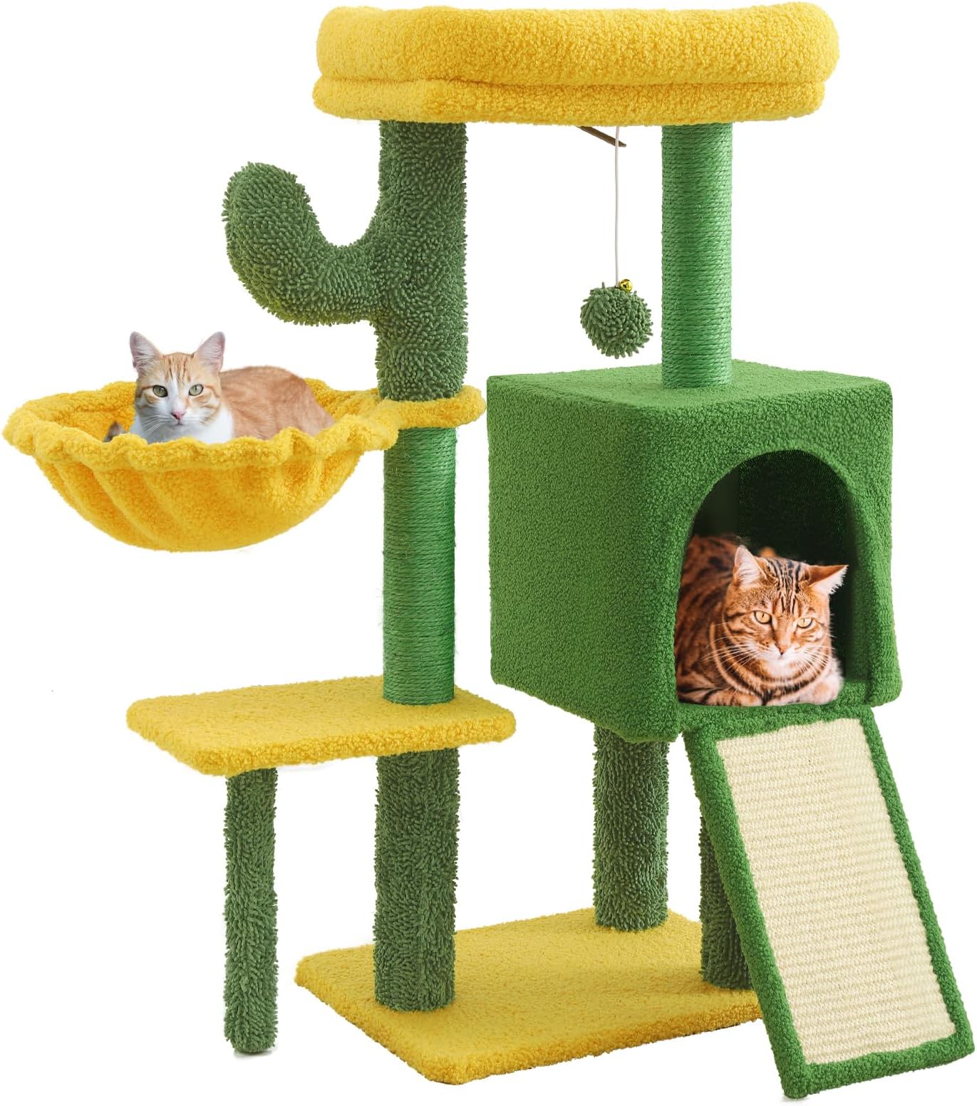 Amazon.com : Dashuho Cat Tree Indoor Large Adult Multi-Level cat condo ...