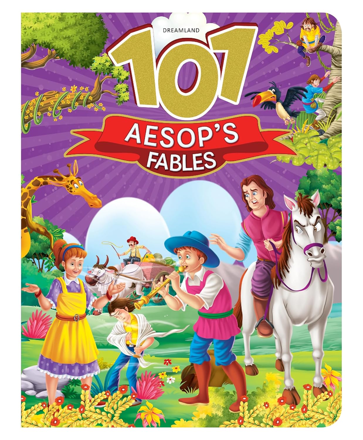 101 Aesop’s Fables Book for Kids Age 7–12 Years | Moral Stories with ...