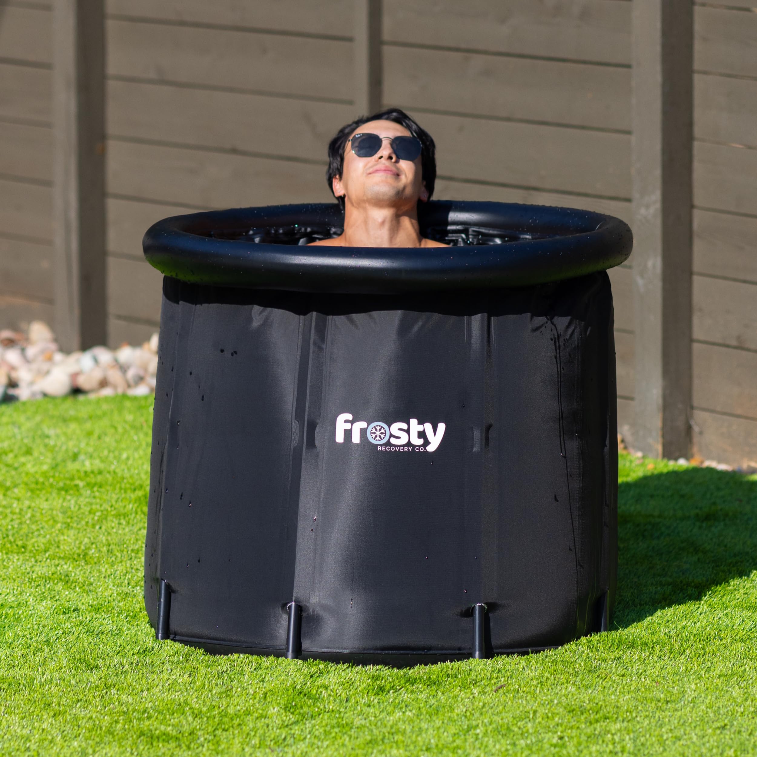 Frosty Ice Pod Cold Plunge - Ice Bath Tub for Cold Water Therapy - Pro ...