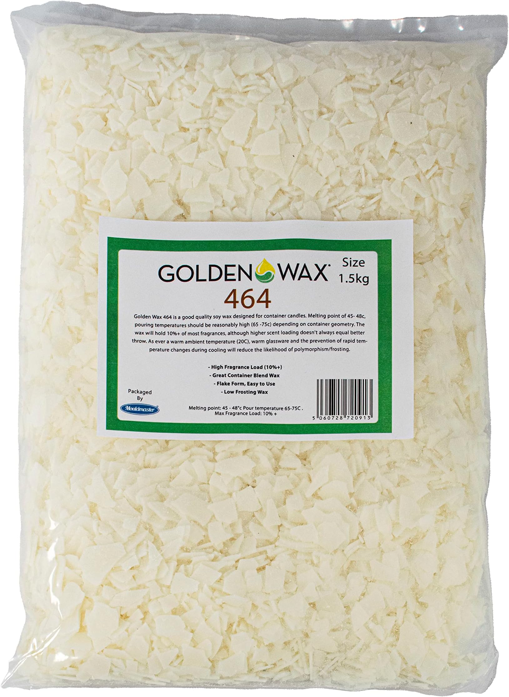 Golden Wax Soy for Melts 494, White, 750g : Amazon.co.uk: Home & Kitchen