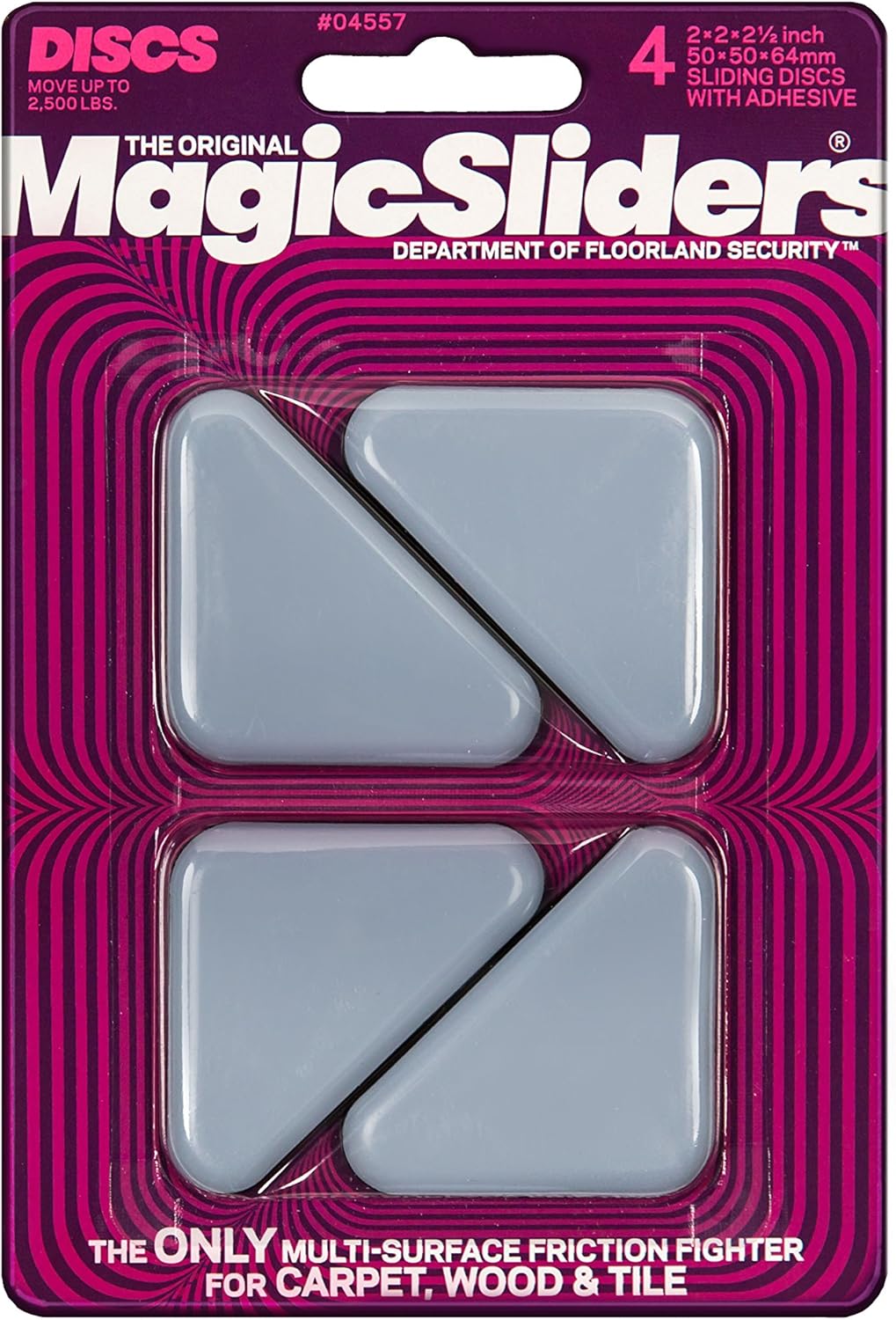 MAGIC SLIDERS 04557 Sliding Discs,Grey - Furniture Sliders - Amazon.com